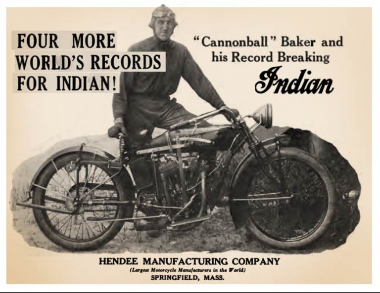 Indiana’s Daredevil Racer: Erwin “Cannon Ball” Baker and his 1914 Record-Breaking ...